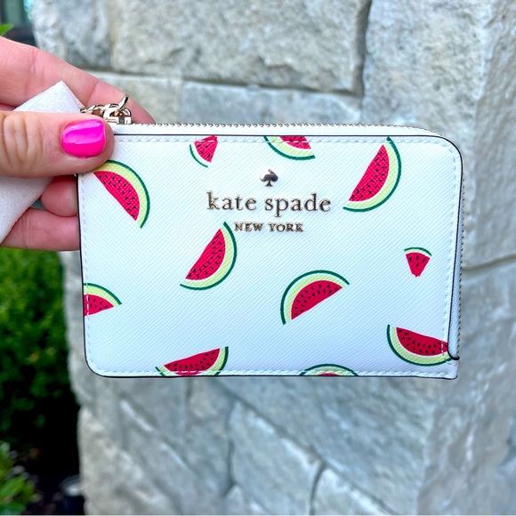 kate spade | Bags | Brand New Kate Spade Staci Watermelon Party Medium ...